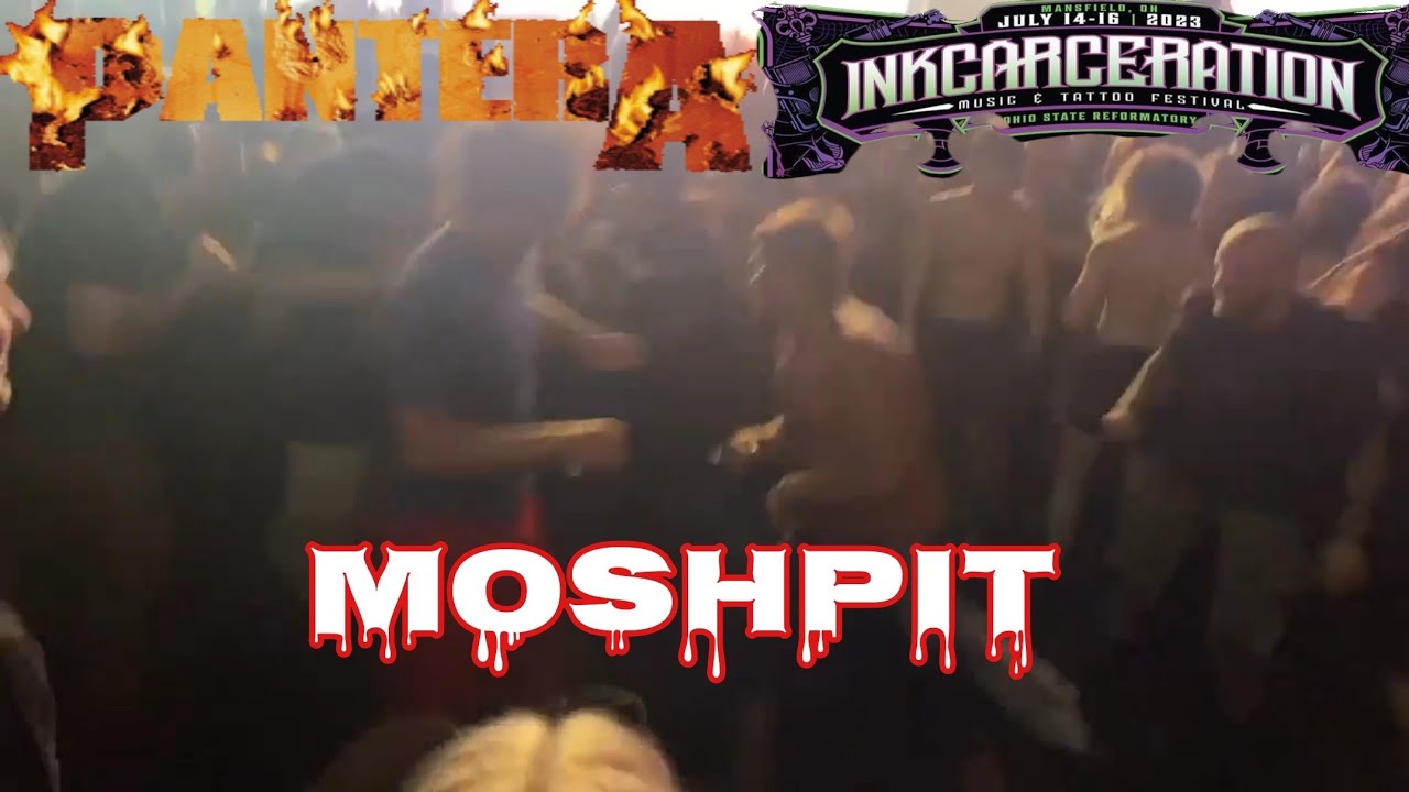 Pantera Moshpit - Inkcarceration 2023 - YouTube