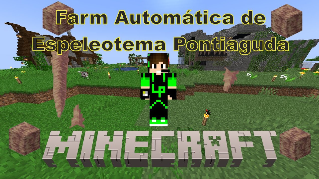 Fiz uma Farm Automática de Espeleotema Pontiaguda - YouTube
