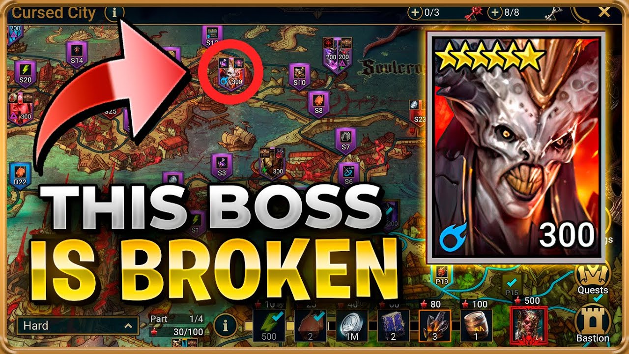 The EASIEST WAY To Defeat This Boss!! Cursed City Al Naemeh The Sand Devil | Raid Shadow Legends ...