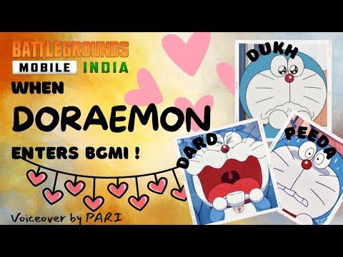 WHEN DORAEMON ENTERS BGMI LOBBY pueee pueeee (with loda cake) - YouTube