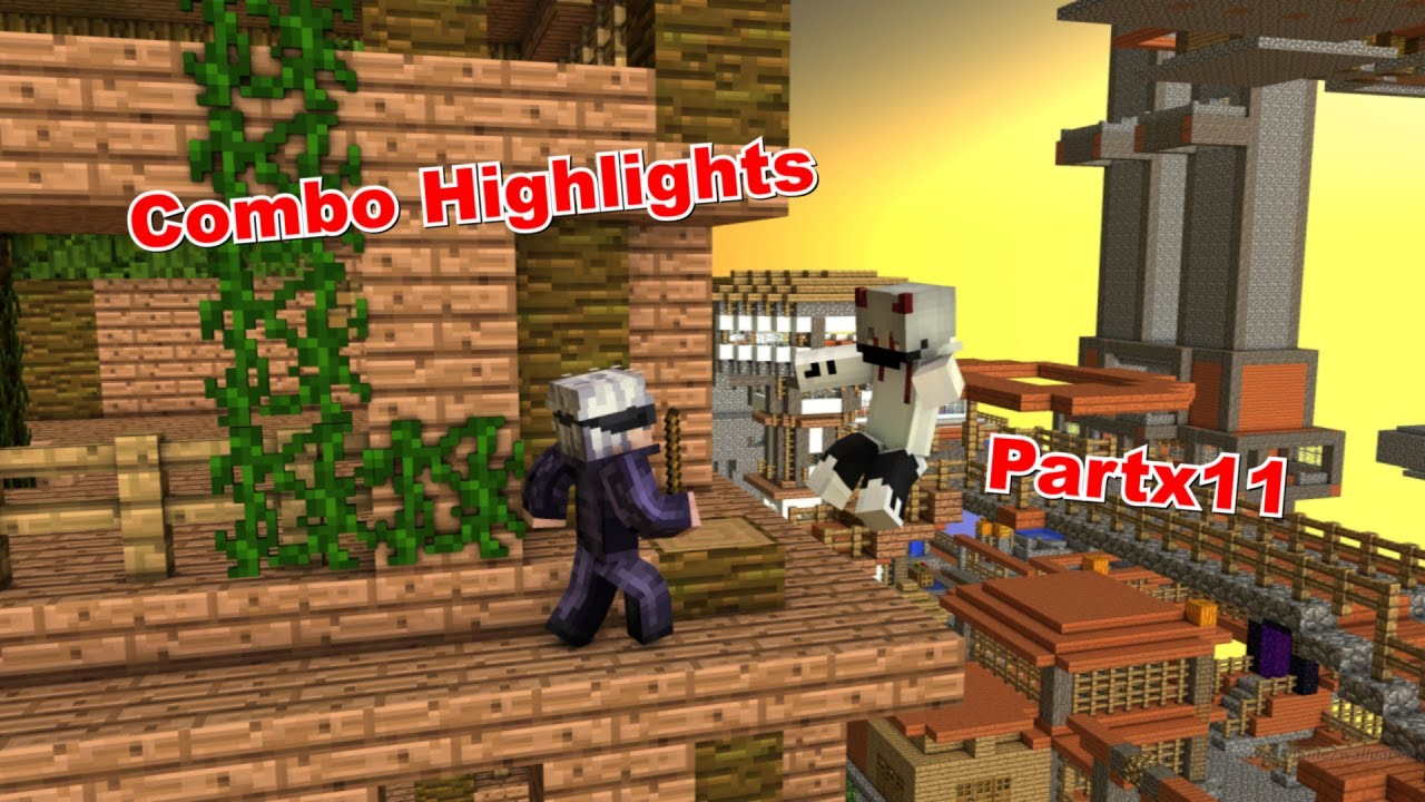 Minecraft Highlights - Hypixel Combos Partx11 - YouTube