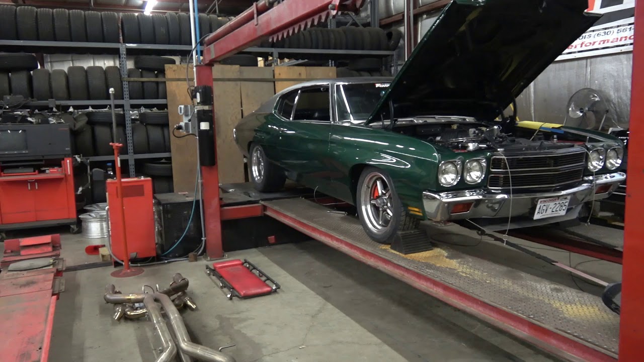 70' Chevelle LSA Swap Tuning - YouTube