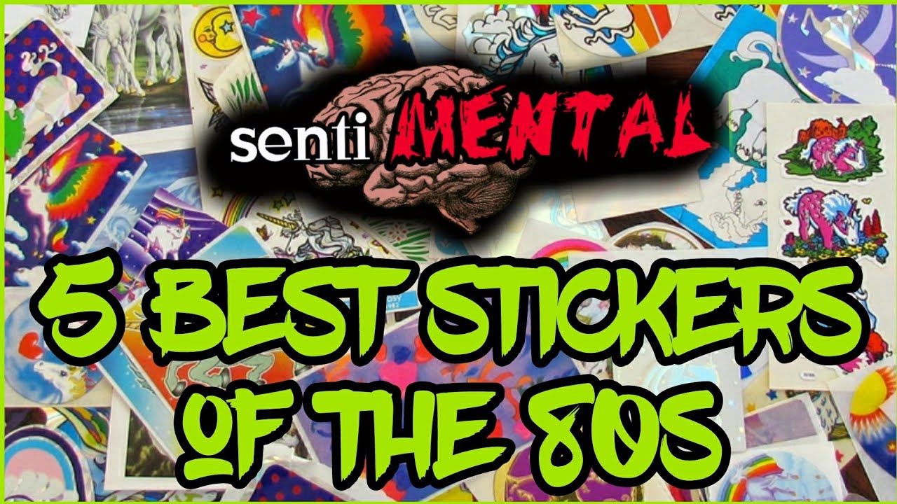 5 Best Stickers Of The 80s - YouTube
