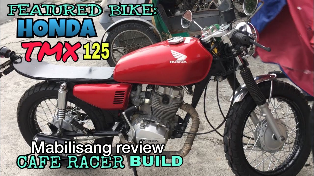 HONDA TMX 125 / CAFE RACER CUSTOM BUILD / - YouTube