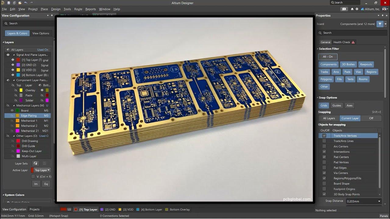 RF Design in the PCB: Edge Plating - YouTube