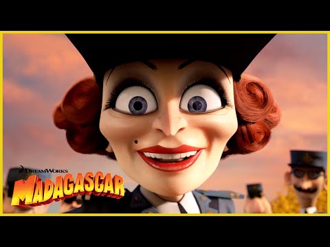 La capitana Dubois atrapa a Alex | DreamWorks Madagascar en Español Latino