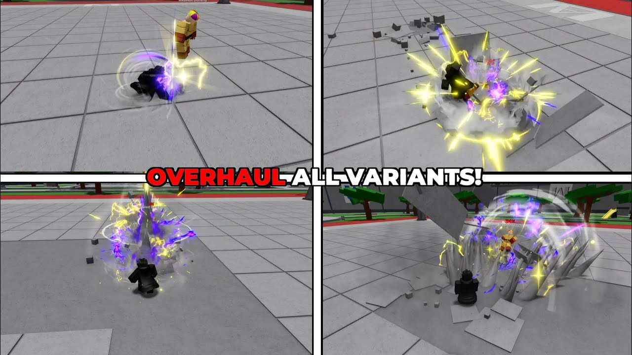 Overhaul All Variants | Heroes Battlegrounds - YouTube