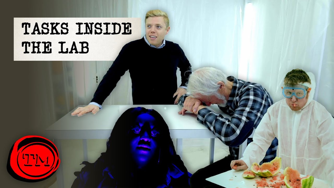 Tasks Inside The Lab | Taskmaster - YouTube