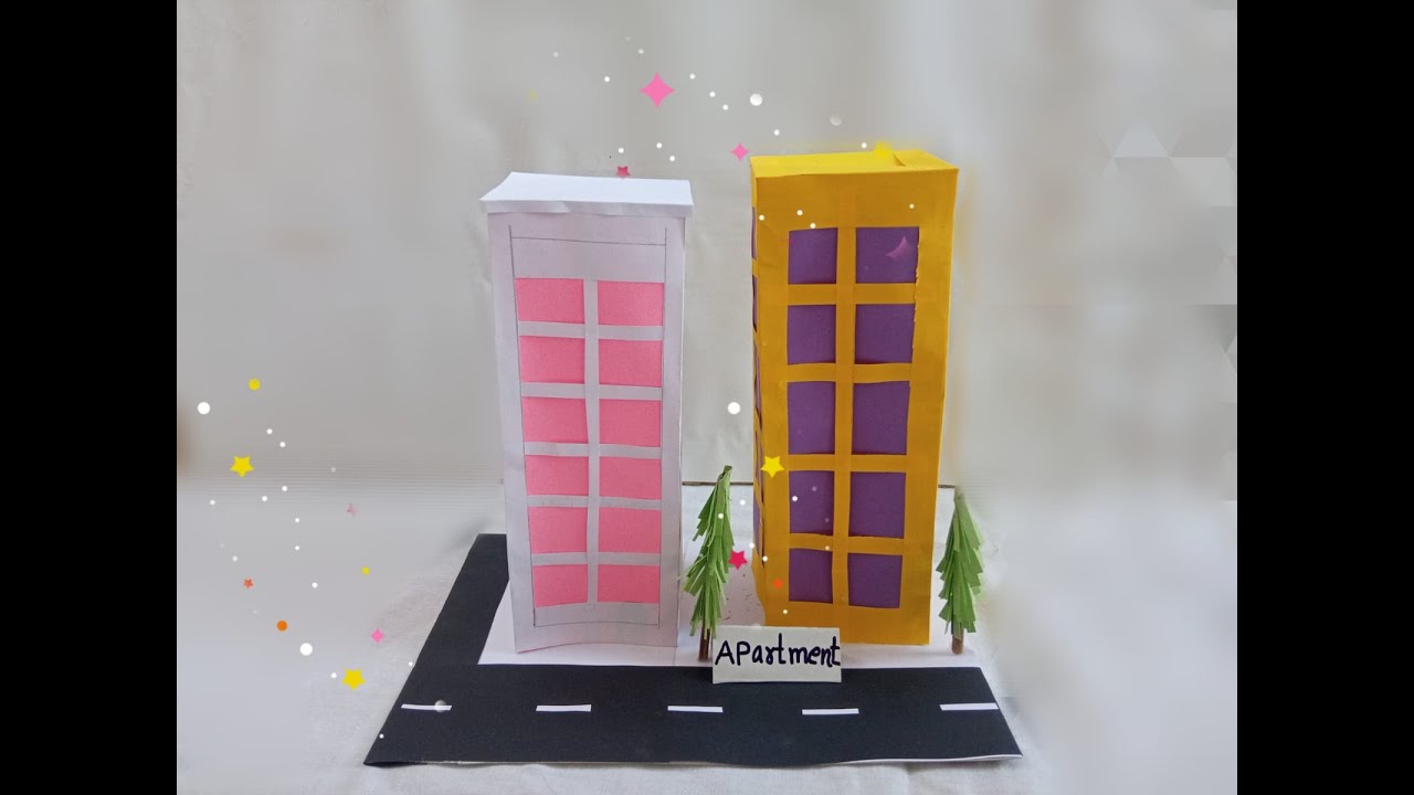 Paper Buliding / appartments making for school projects | Types of ...