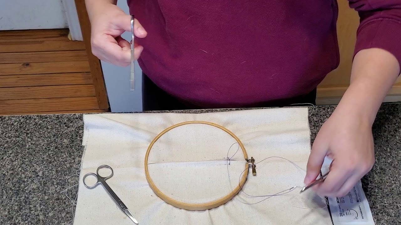 Subcutaneous Closure with a Buried Knot - YouTube