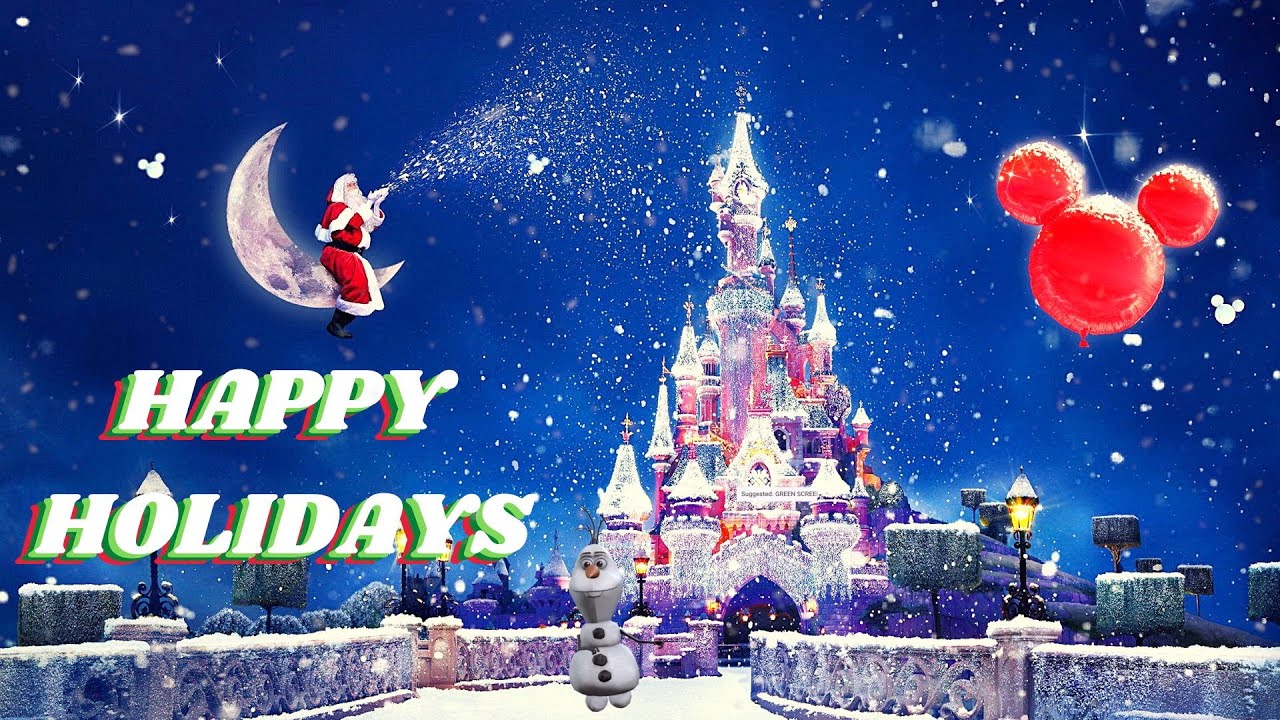 🔴 Christmas Relaxing Music Collection - Disney Castle - YouTube