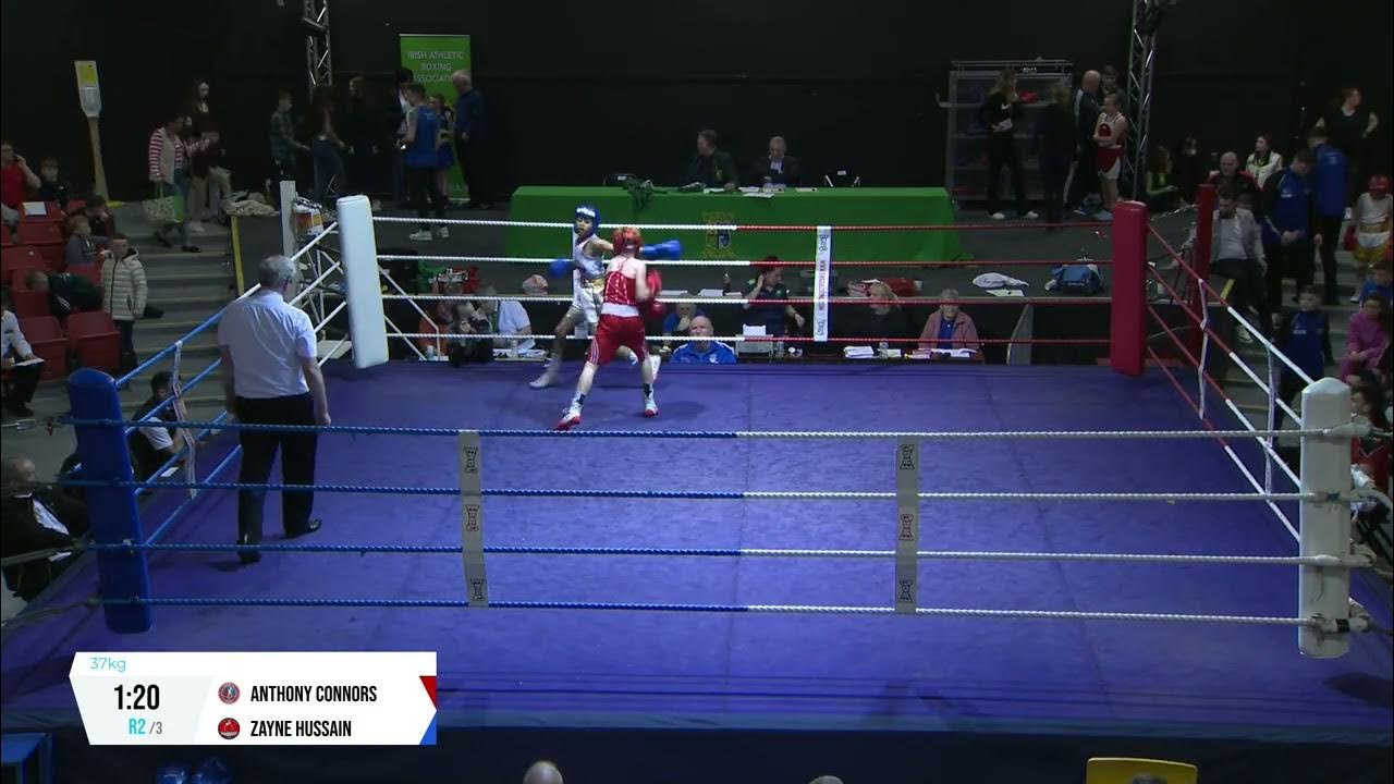2024 National BG1 Championship: 37kg Anthony Connors (Olympic C) V Zayne Hussain (Banbridge ...