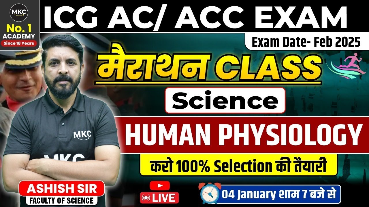 Marathon Classes for ICG AC/ACC Exam Preparation 2025🎯| Science Human ...