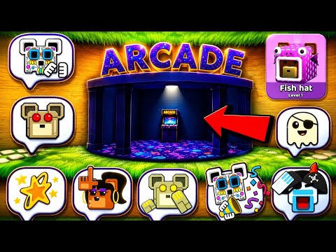 NEW UPDATE 13.0.3 ARCADE SECRETS & ROBOT EMOTES SUPER BEAR ADVENTURE 😱!!