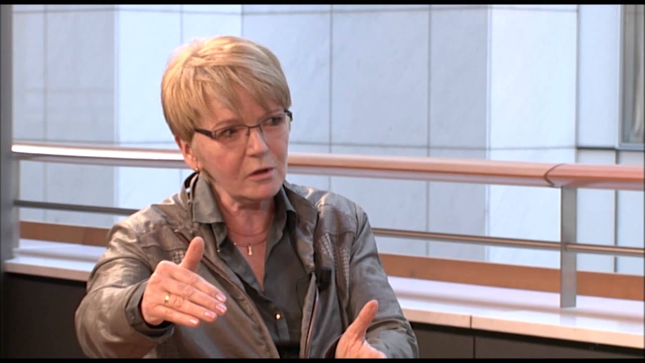Gabi Zimmer interview about the Left in Europe, Germany & Greece - YouTube