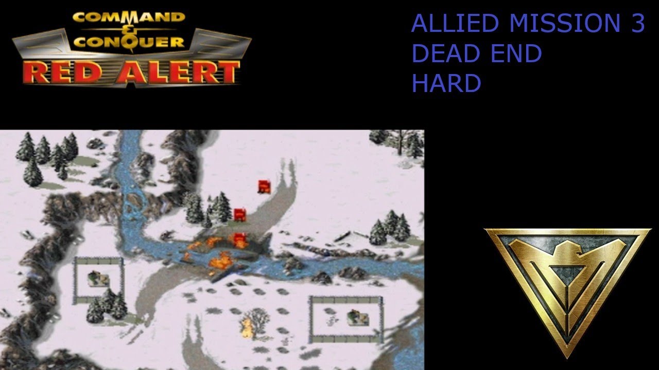 Red Alert Original: Allied Mission 3: Dead End (Hard) - YouTube