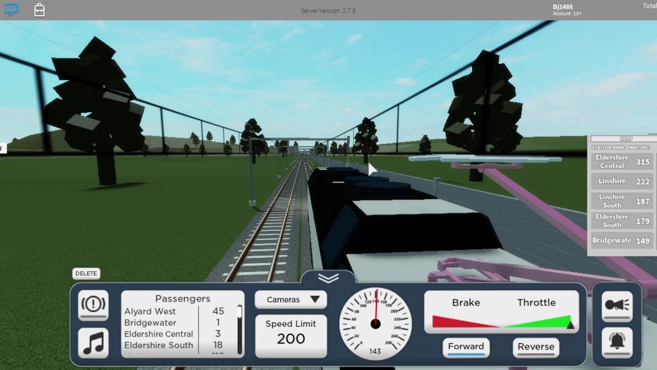 NJ Transit Local train drive (Terminal Railway) Roblox - YouTube