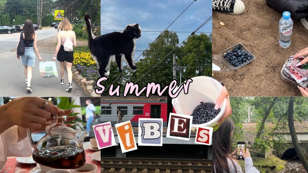 мини-путешествие: пляж, ягоды и чай - YouTube