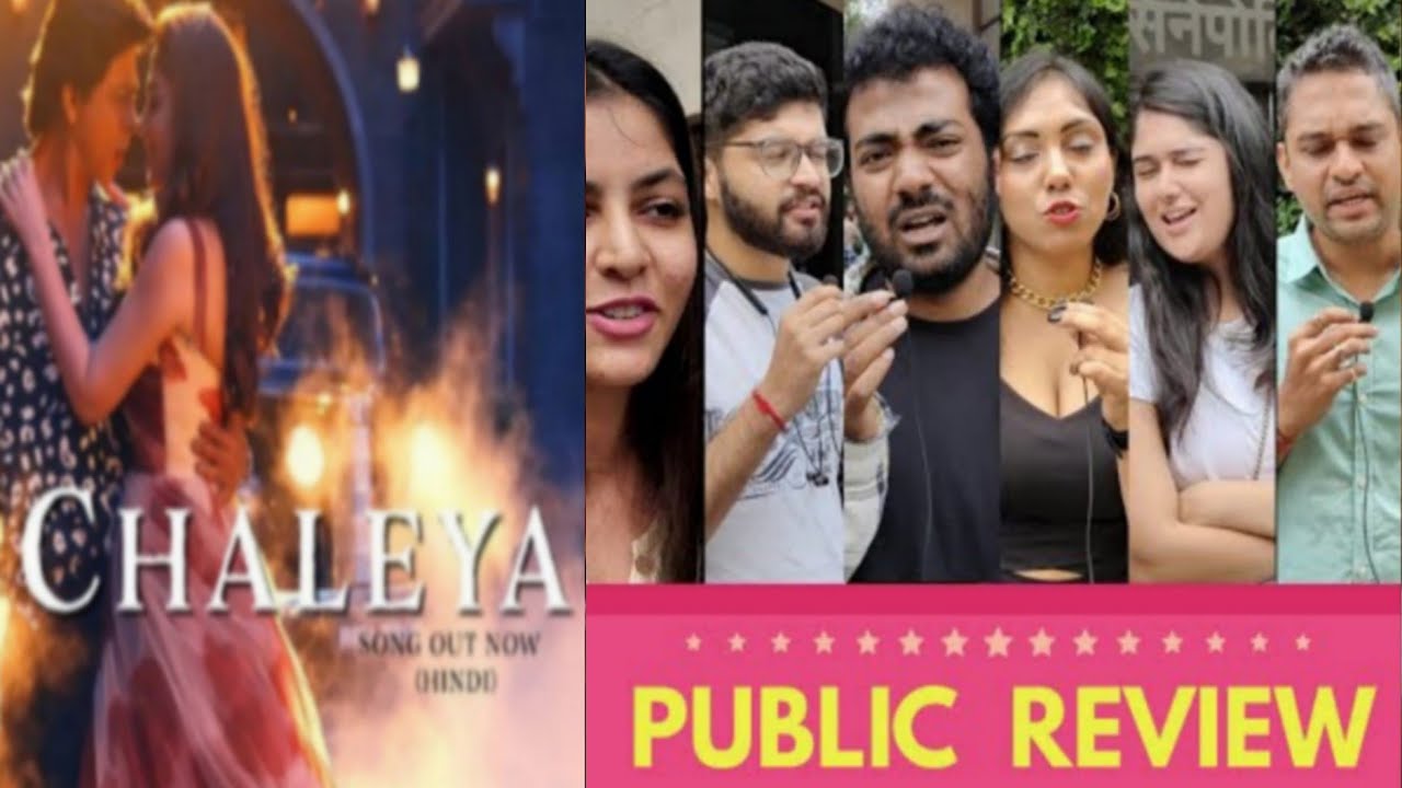 chaleya Song Public Review shahrukh khan Jawan movie song Public Review ...