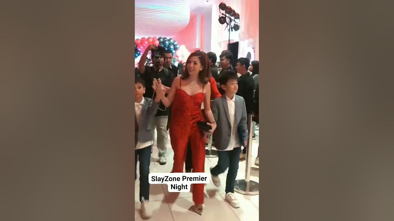 SlayZone Red Carpet Premier Night Glaiza de Castro and Pokwang - YouTube