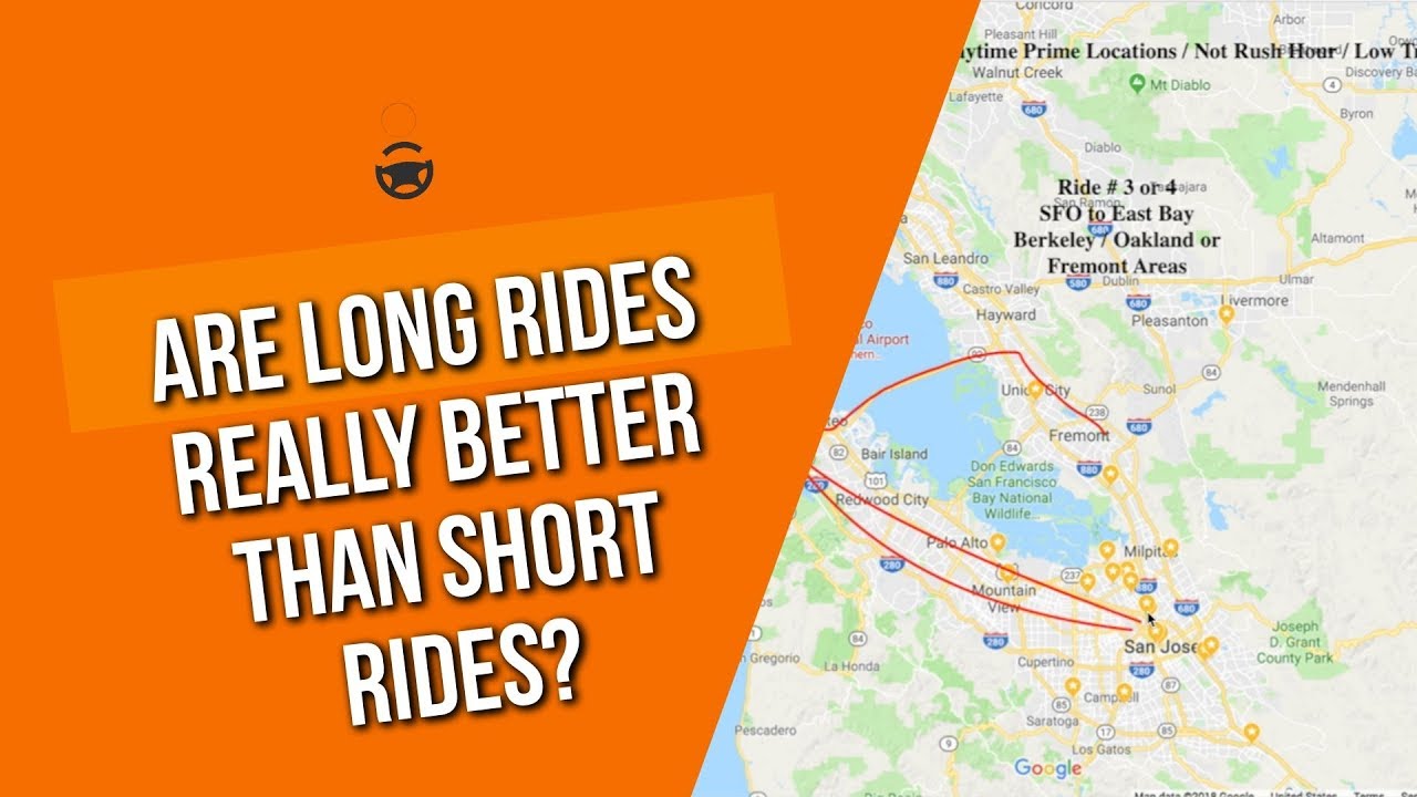 Uber - Are Long Rides Better Or Short Rides? Which Makes More Money ...