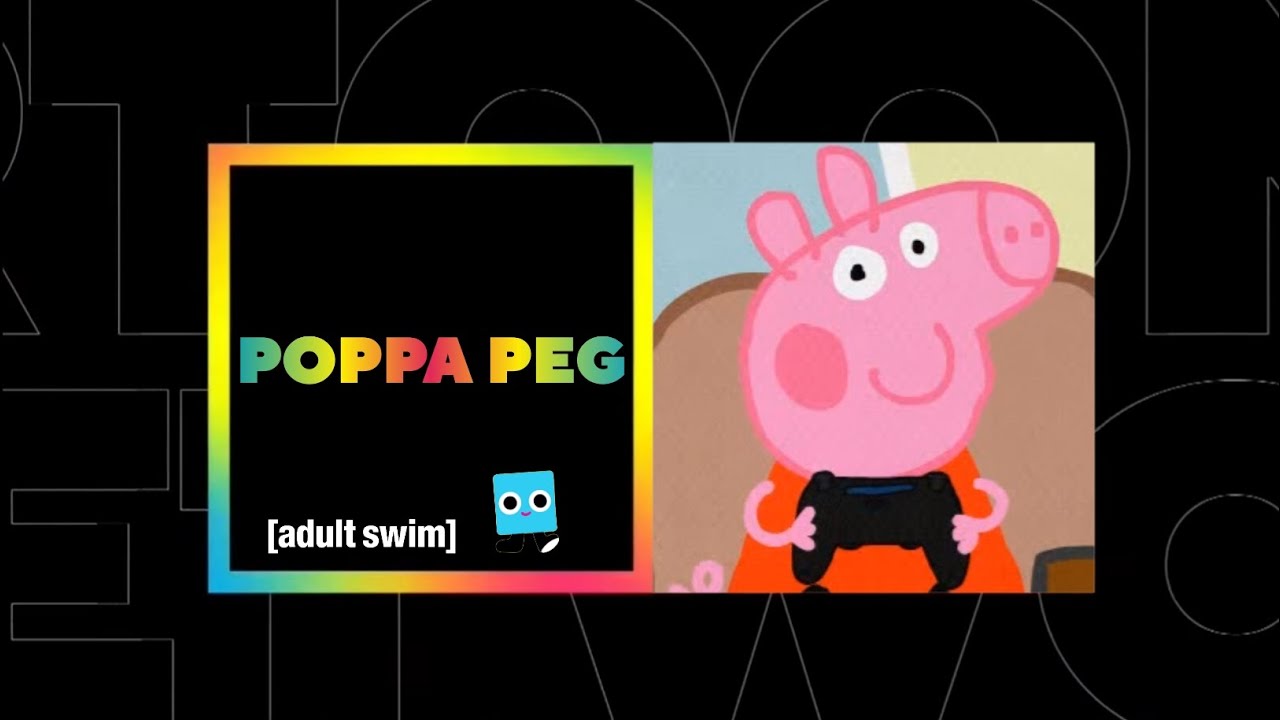 Poppa Peg en [adult swim] Cartoonito LA, Septiembre 2023 (totally real ...