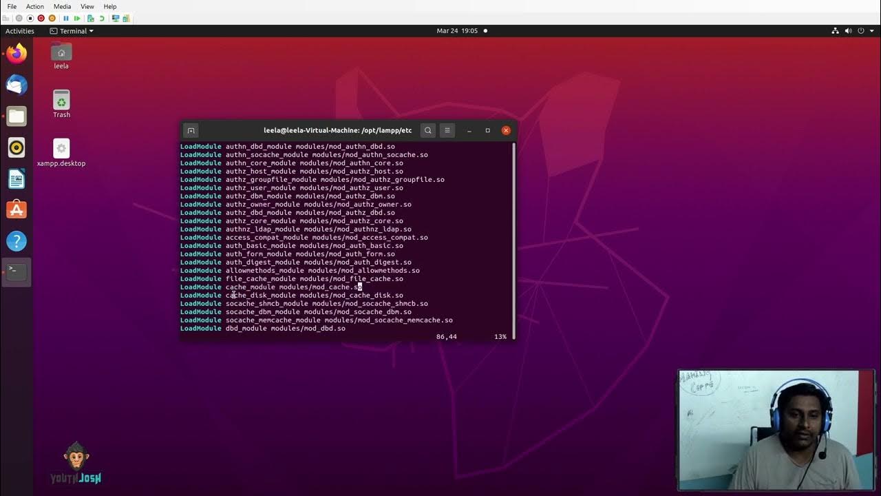 How to configure apache(virtual host) after xamp installation - YouTube