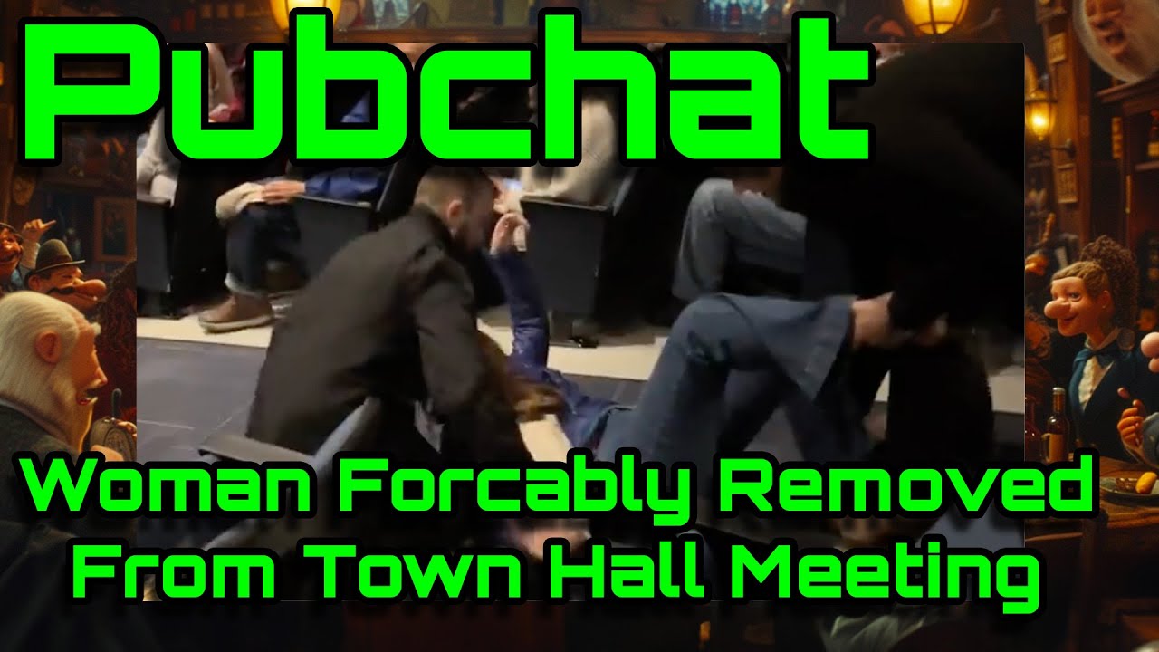 BREAKING. Multiple People forced out by Thugs in Town Hall Meeting ...