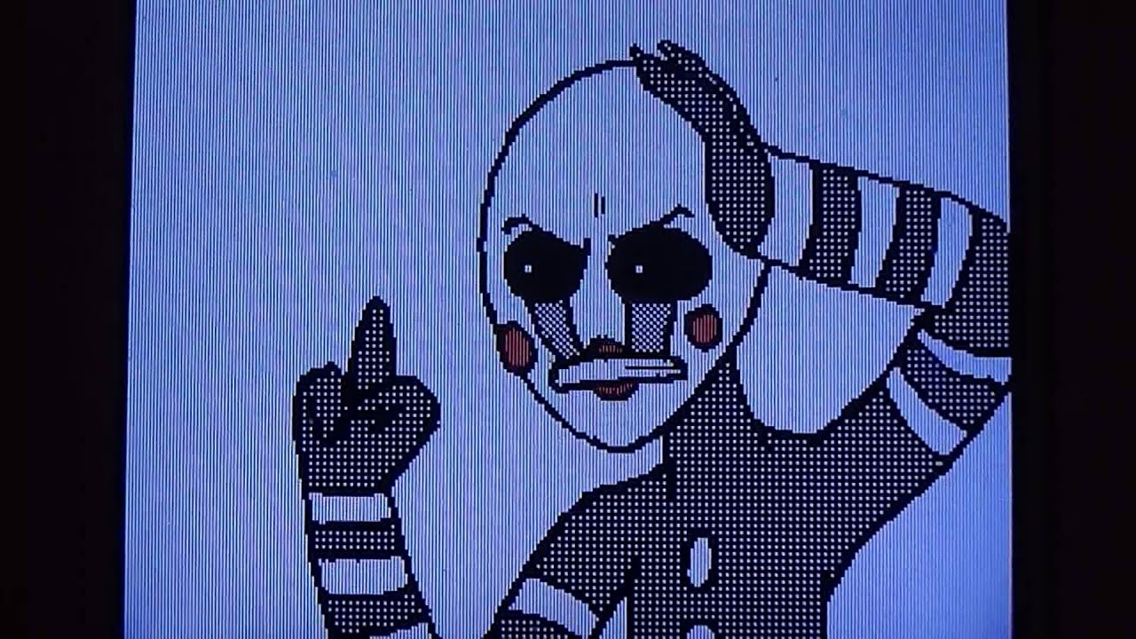 FNaF 2 Flipnote - Angry Puppet O_O - YouTube