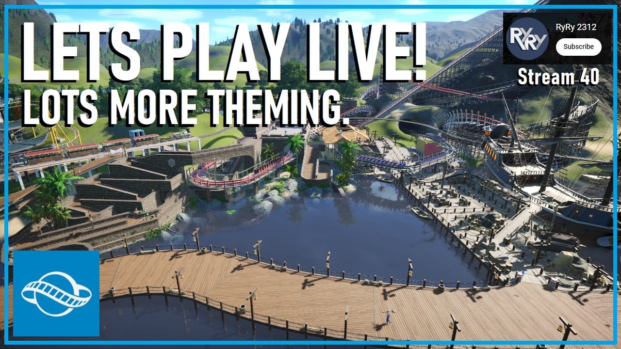 Lets Play LIVE! Stream 40 - Planet Coaster - YouTube