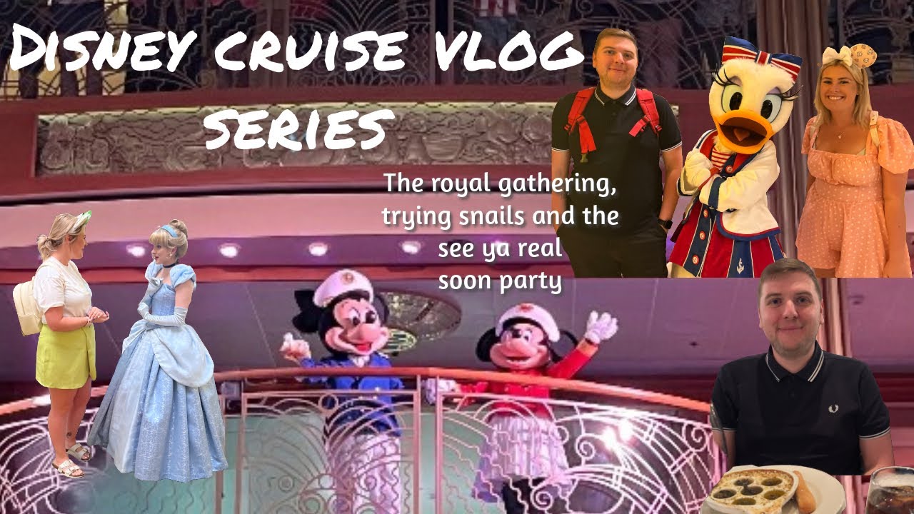 Disney cruise line - Royal Gathering, Meeting characters and Disney ...