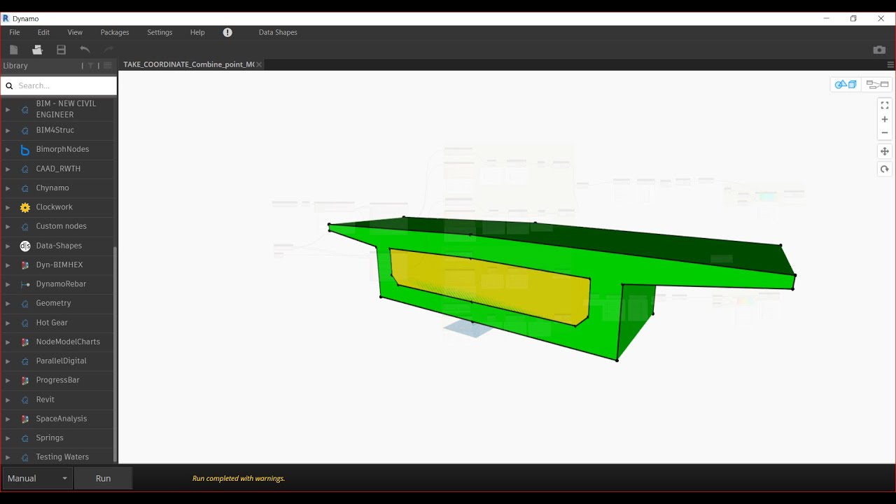 Dynamo + Family Adaptive Revit 2020 - Box girder - YouTube