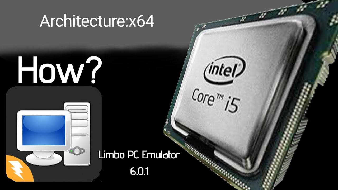 How to change CPU architecture on Limbo x86 PC Emulator - YouTube