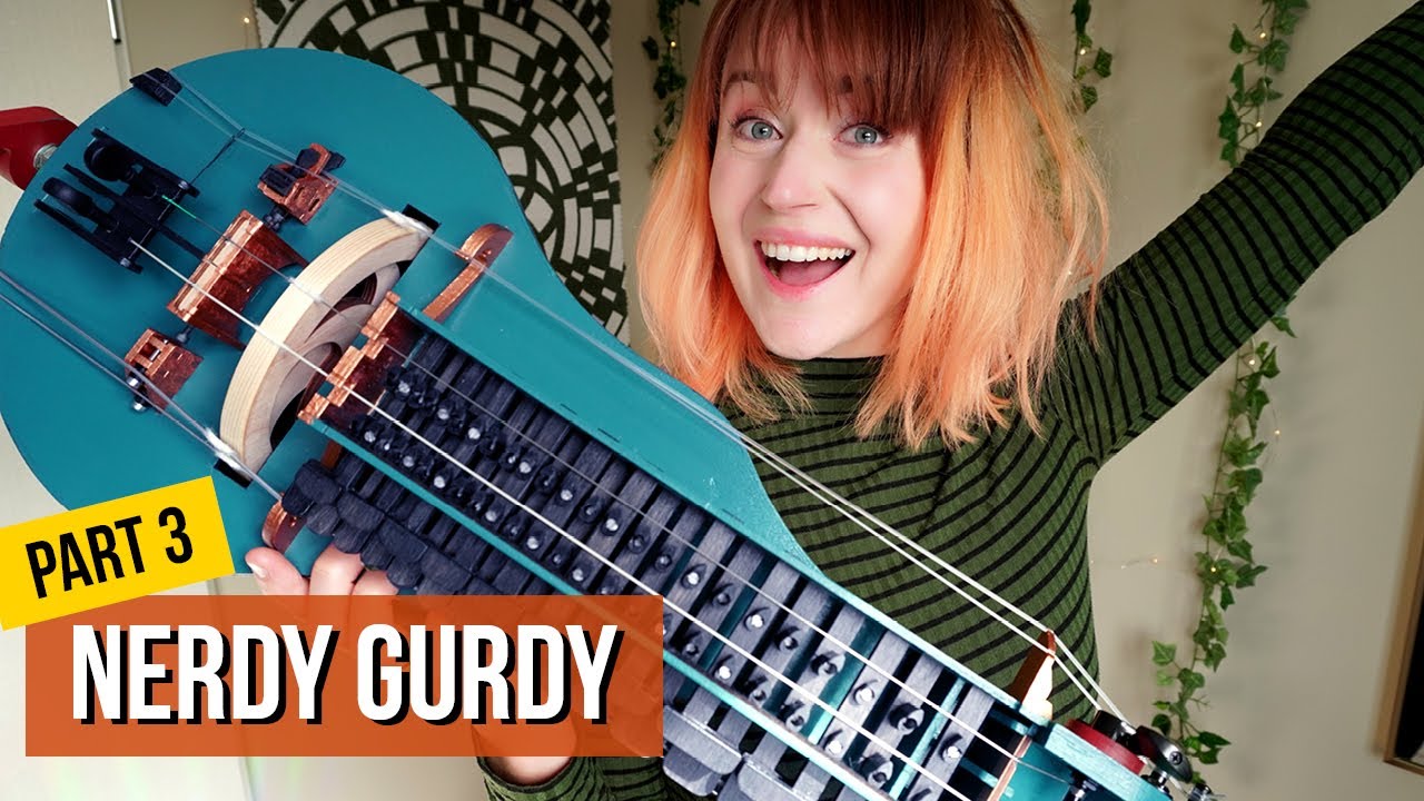 I finished my Nerdy Gurdy! | part 3 (TIMELAPSE + PLAYING 🎵) - YouTube
