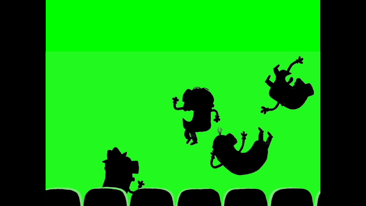 Minion Theater Cinema Standard Full Frame Green Screen - YouTube