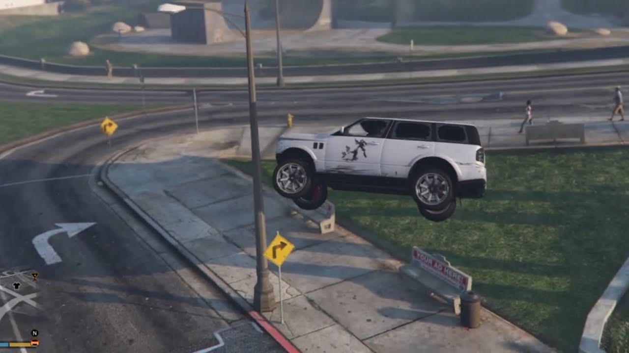 Franklin & Micheal React : Stunts Part 1 - YouTube