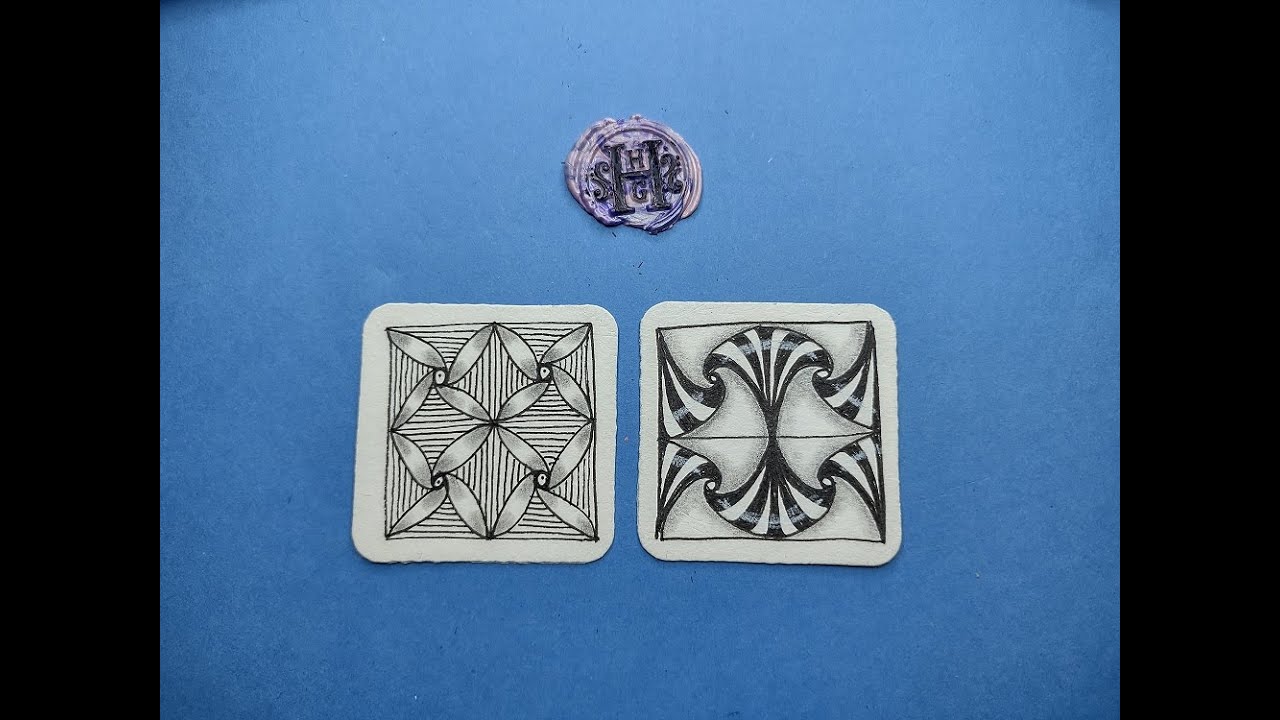 Zentangle® Quickie: Well - YouTube