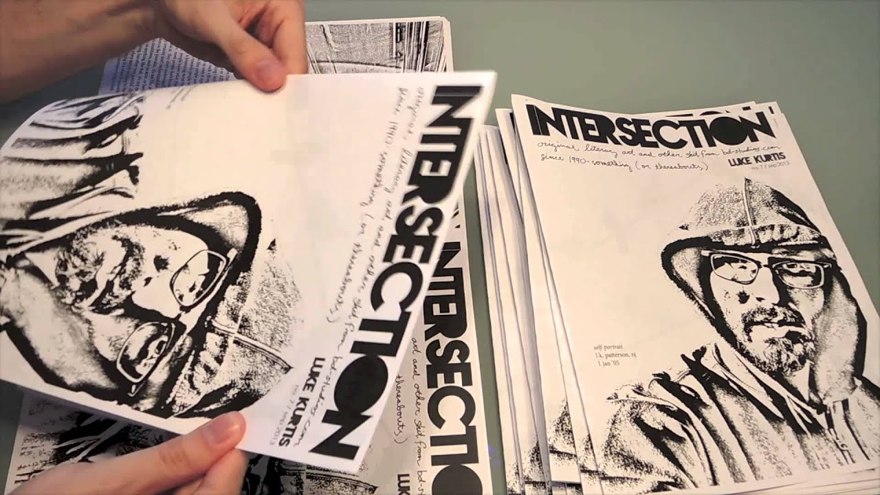 INTERSECTION zine by luke kurtis - YouTube
