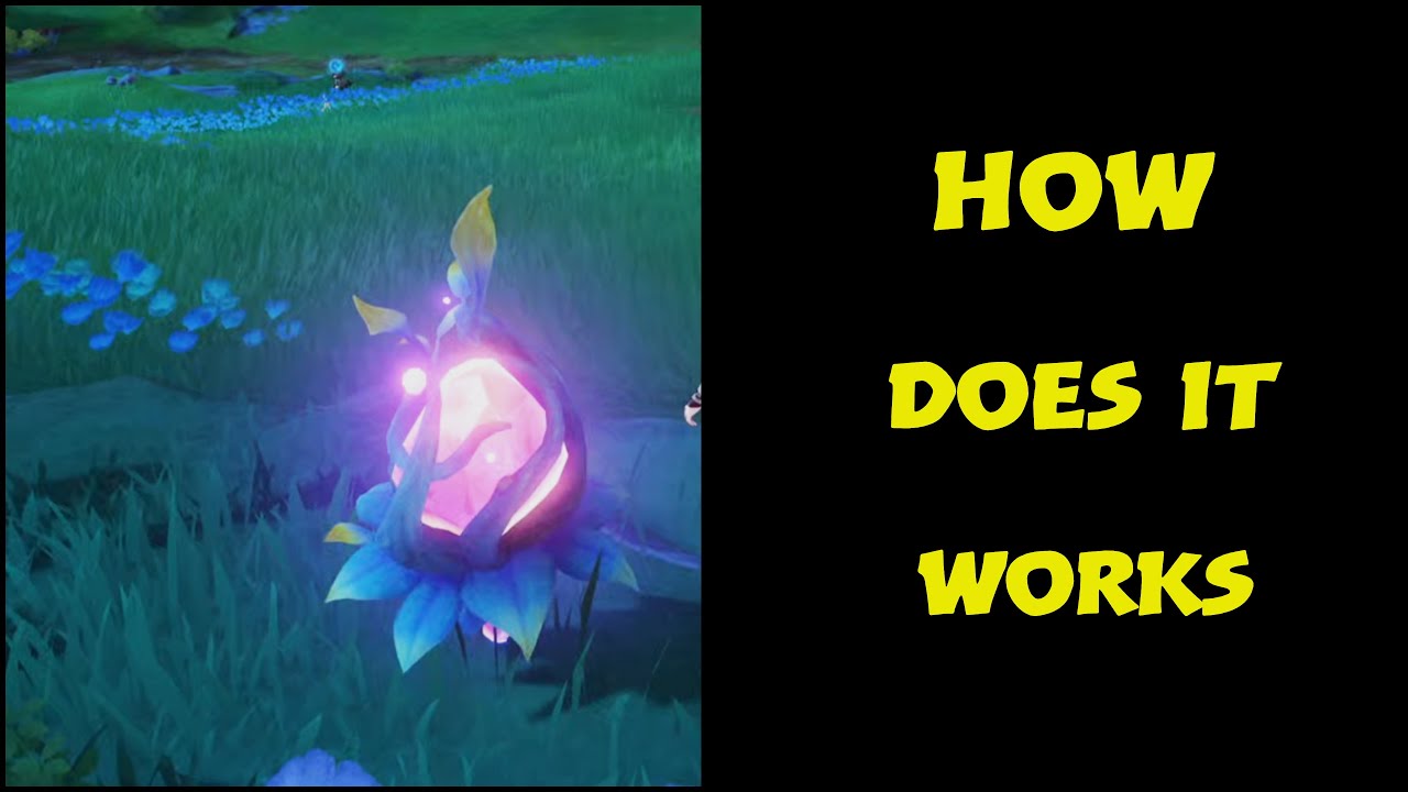Genshin impact new puzzle Floating Crystal platforms and flowers how ...
