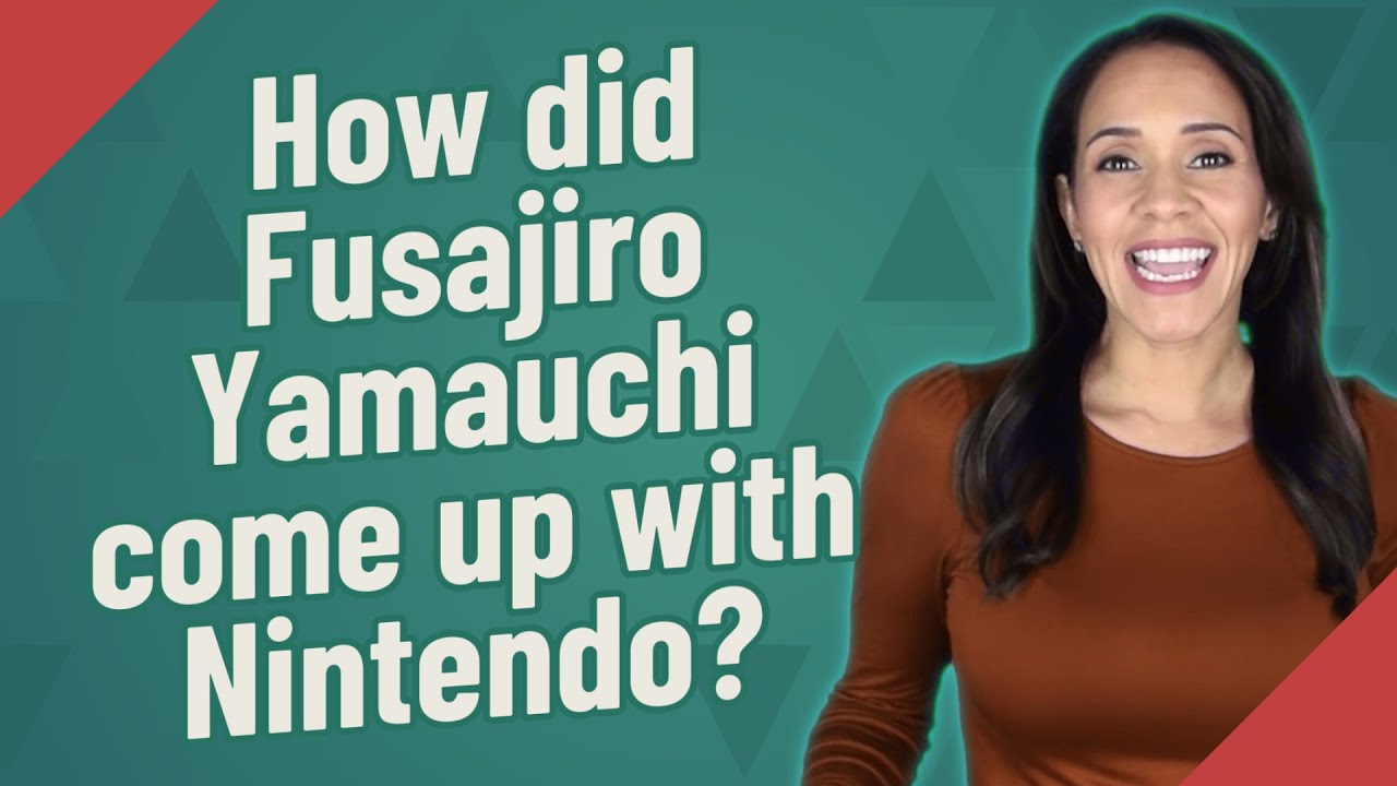 Fusajiro Yamauchi Founder Of Nintendo