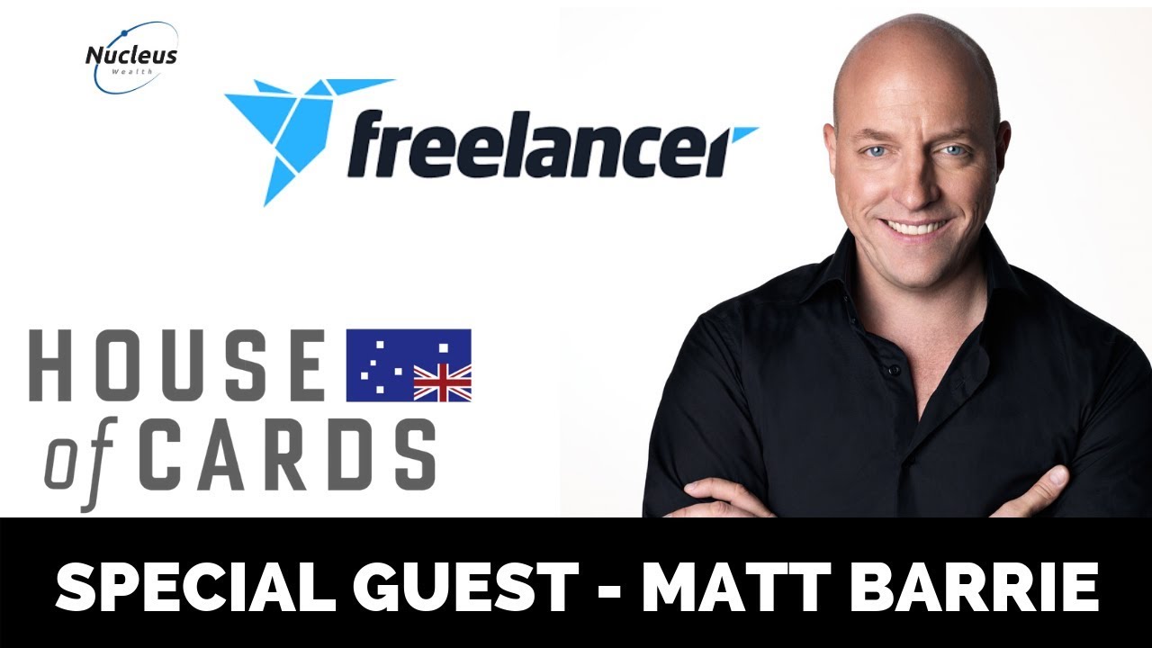 Special Guest Matt Barrie (Freelancer.com) | Nucleus Investment ...