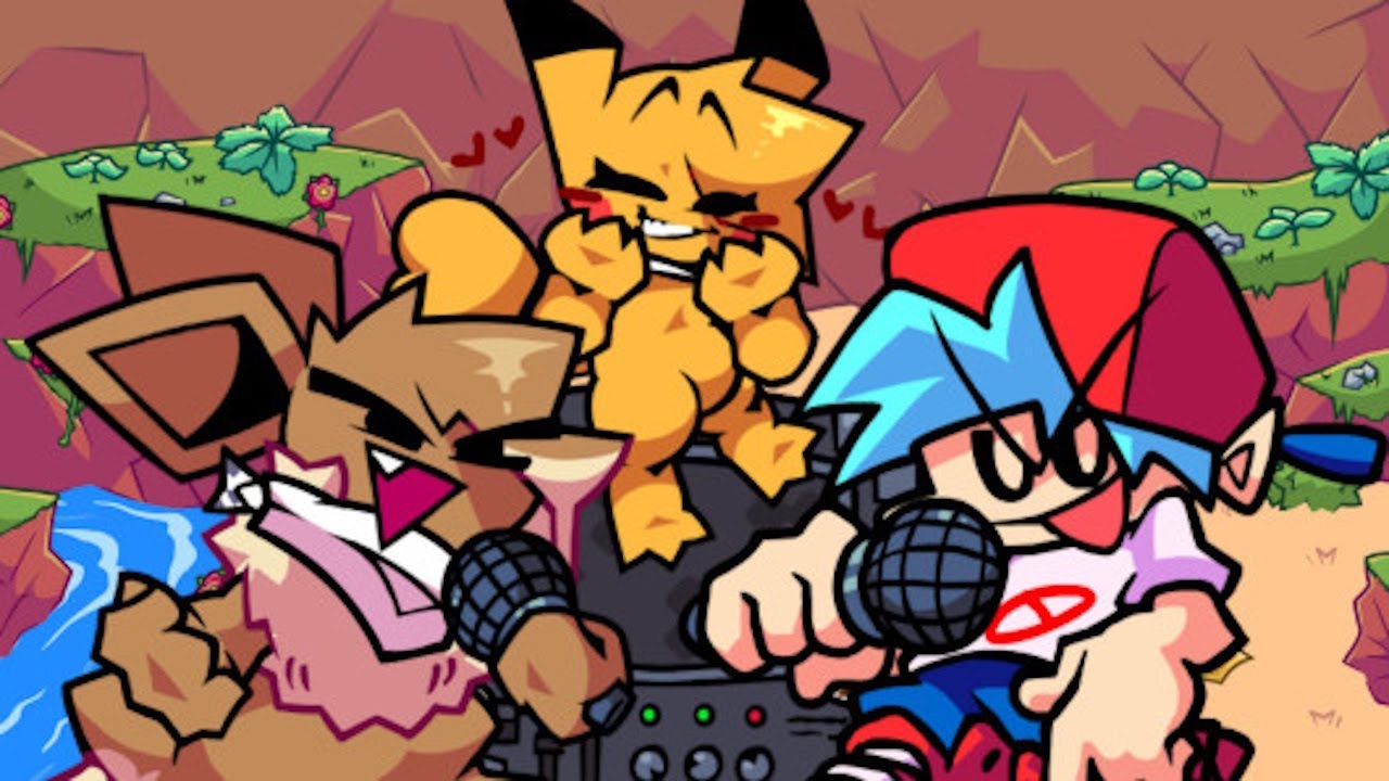 FNF - Eevee Funkin FNF MOD - YouTube