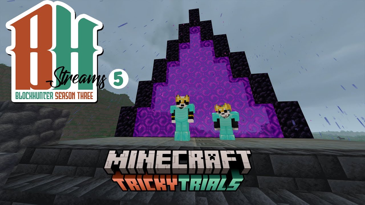 l Block Hunter SMP l S3 S5 l Resource Gathering For Epic Nether Portal ...