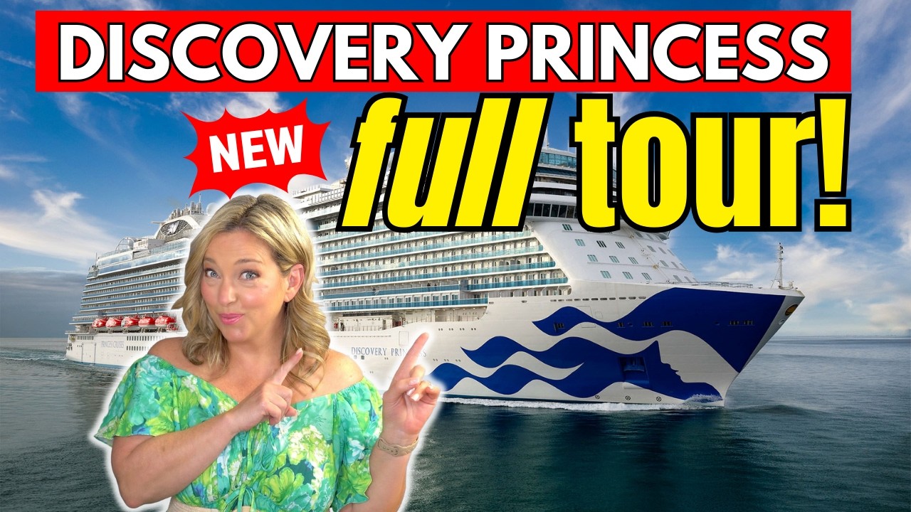 Discovery Princess Ship Tour - YouTube