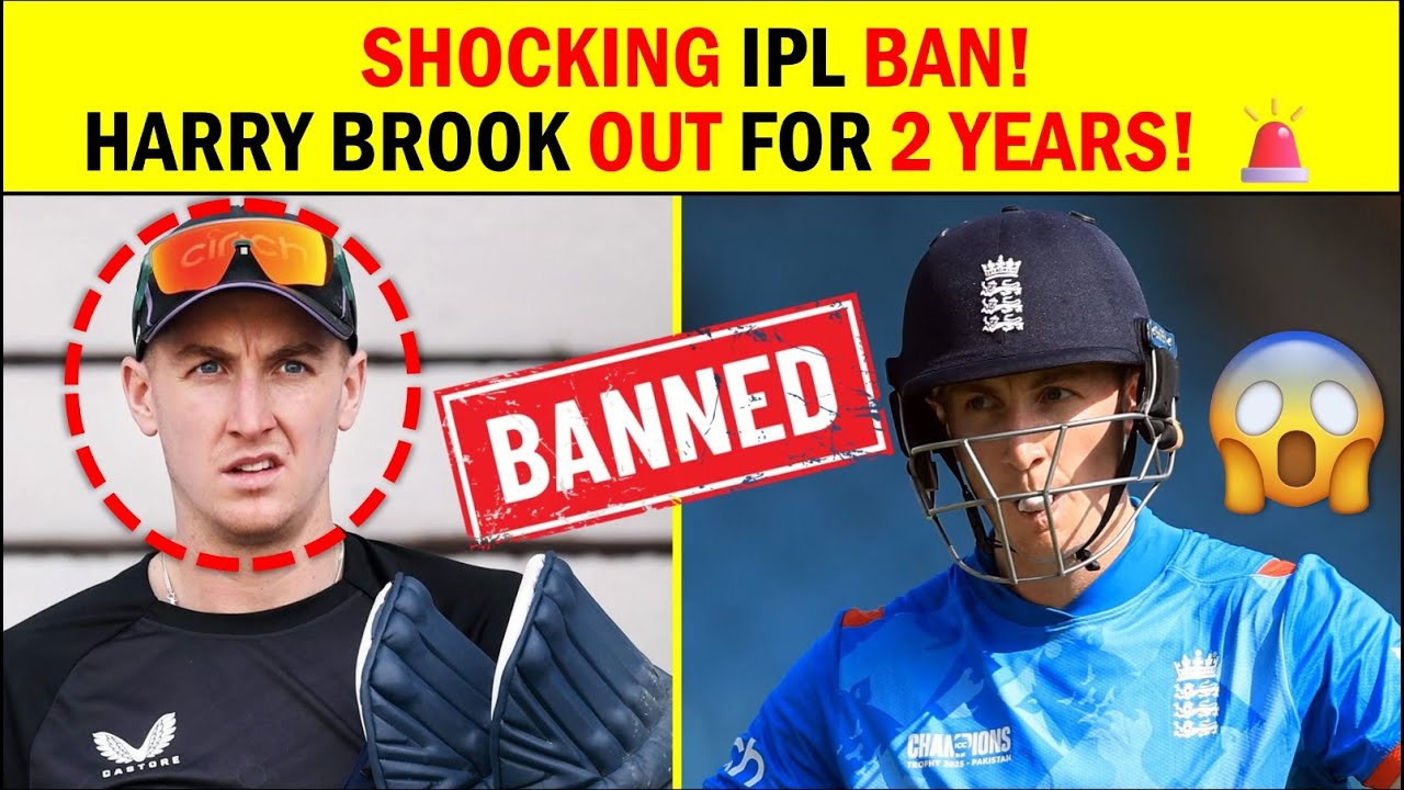 Harry Brook Banned from IPL for 2 Years | New IPL Rules Explained | IPL ...
