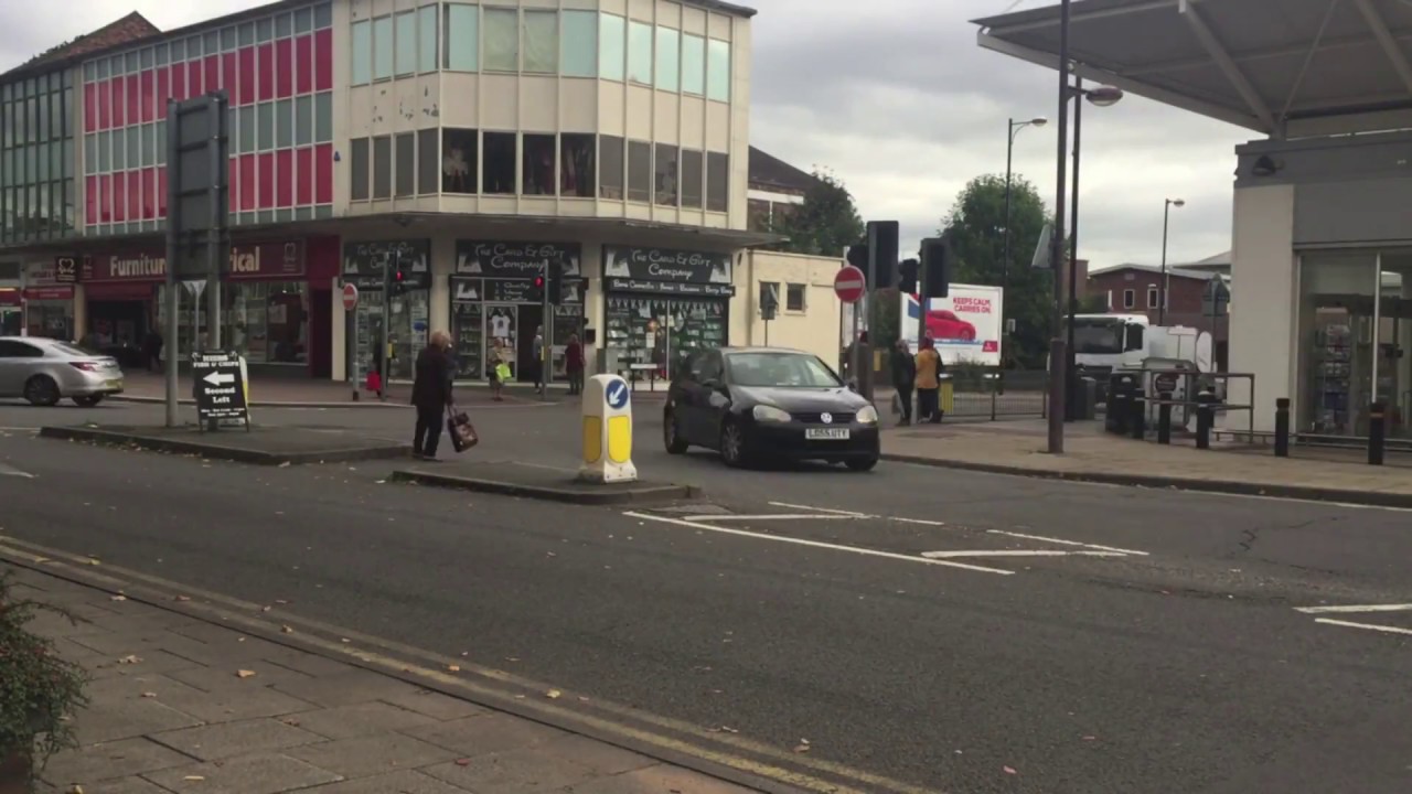 Stoke Town Centre (Stoke-on-Trent, UK) - Time Lapse - YouTube