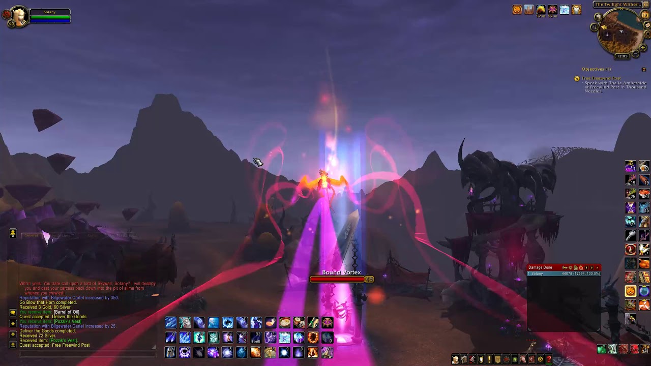 World of Warcraft Quests - Free Freewind Post - YouTube