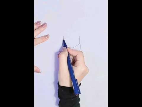 How to draw a bra with easy fast way كيفية رسم حمالة صدر بطريقة سهلة ...