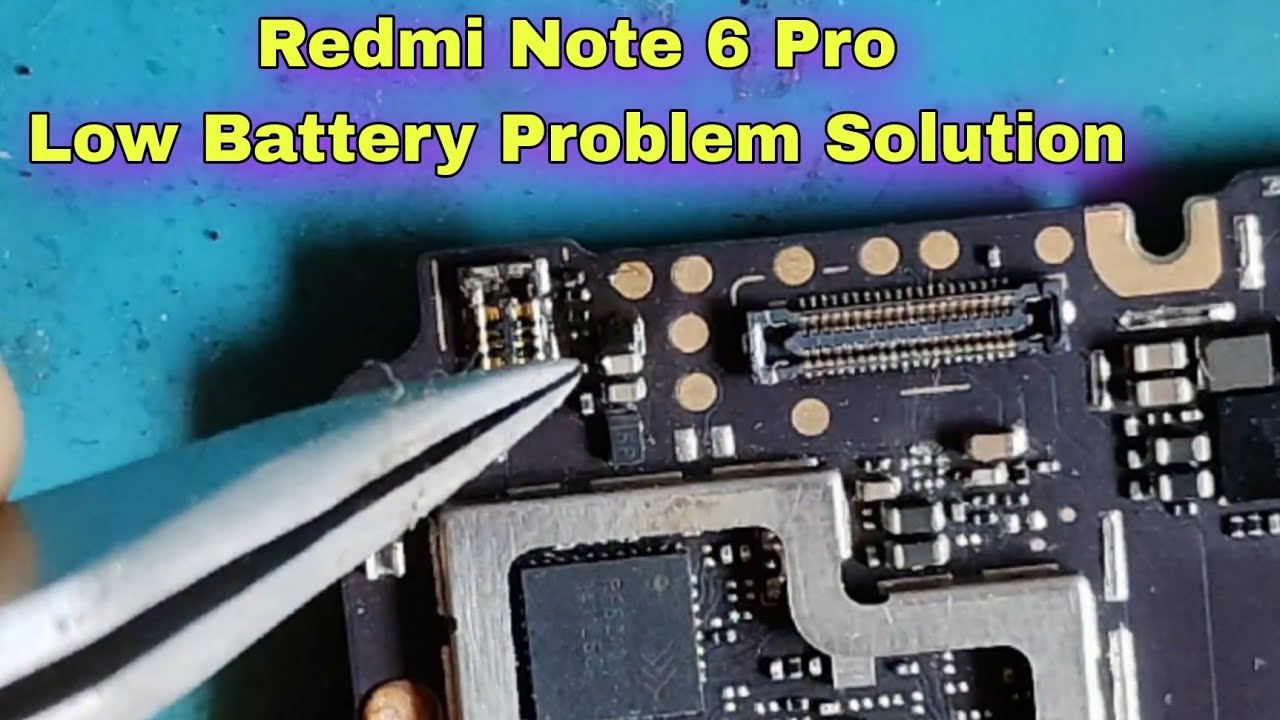Redmi Note 6 Pro Low Battery Problem Solution|| Redmi Note 6 Pro ...