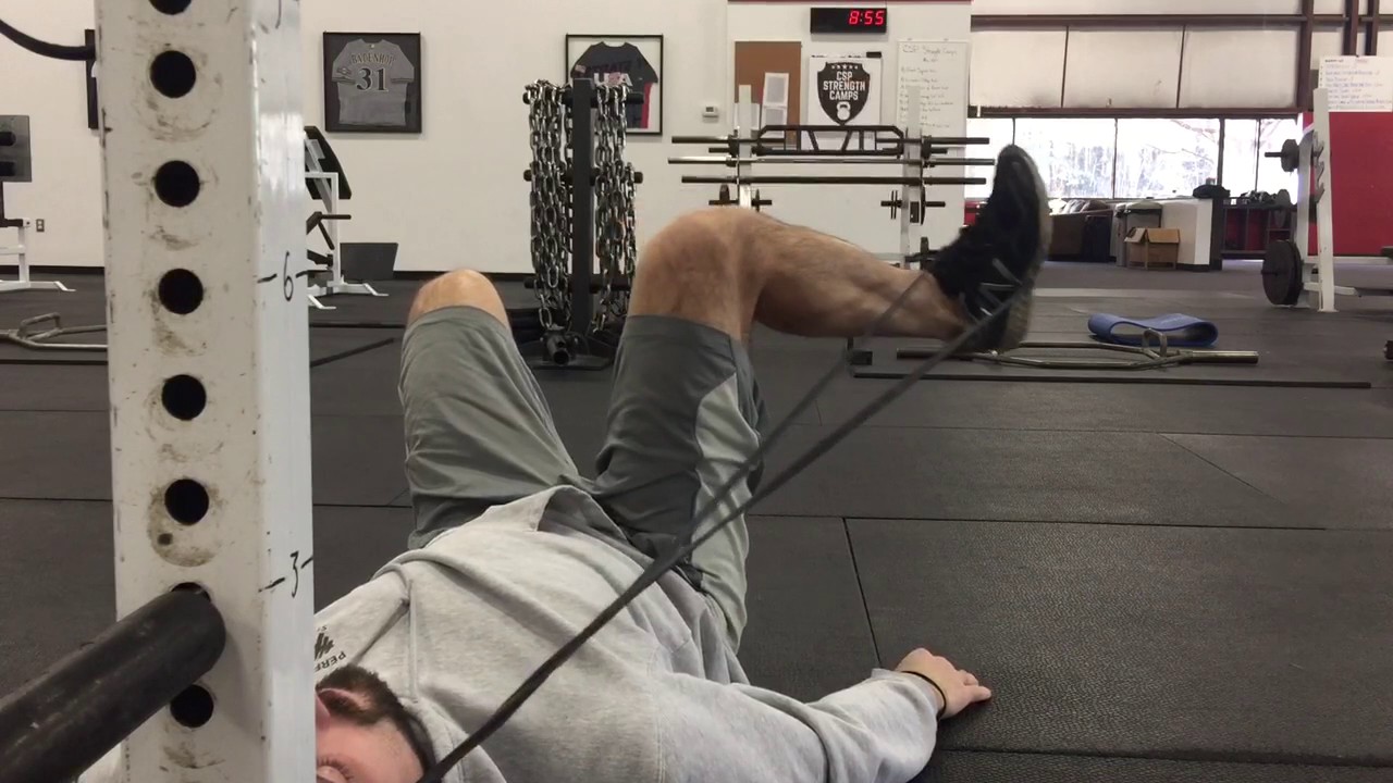 Supine Assisted Hip IR - YouTube